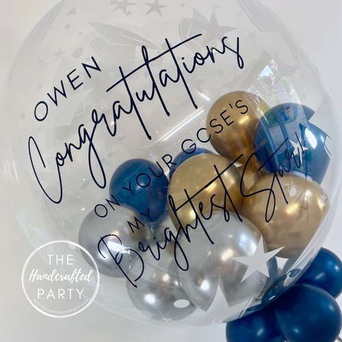 Personalised Congratulations, You Did It! GCSE's/Exam Bubble Balloon ...