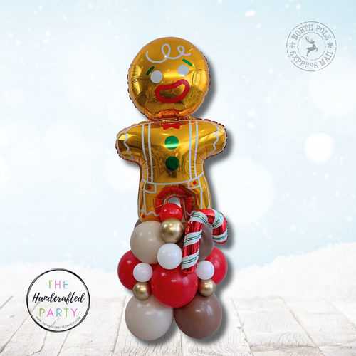 Christmas Gingerbread Man Stack | TheHandcraftedParty