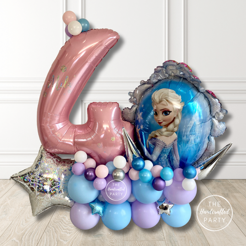 Disney Frozen Themed Deluxe Number Stack | TheHandcraftedParty