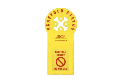 Scaffold Inspection Paddle | Scaffolding Contractors | Stoke-on-Trent