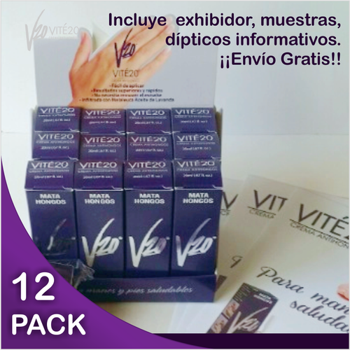 12 Pack - Vité 20 Antifungal Cream | Vite20