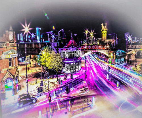 Deansgate Lights Manchester - 1010 | Mysite 4