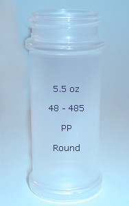 5.5 oz Round 48/485 PP | Tim Plastics