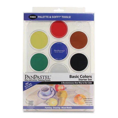 PanPastel Artists Painting Pastels Set - Basic Colors Set of 7 ...