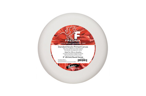 Round Stretched Canvas | Fredrix | Swinton's Art Supply