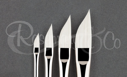 Ivory Dagger Brushes | Rosemary & Co | Swinton's Art Supply