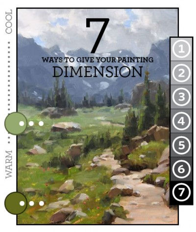 7 Ways To Give Your Painting Dimension