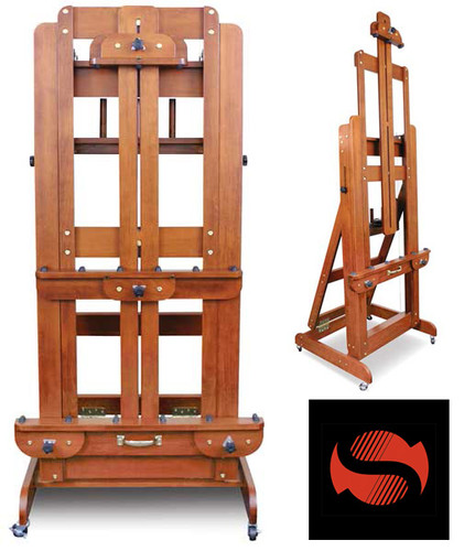 Sienna Counterweight Easel · Studio Easel | Swinton's Art Supply