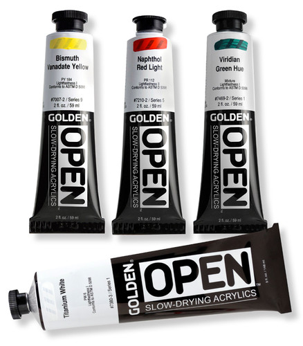 Golden Open Acrylic Paints | Swinton's Art Supply
