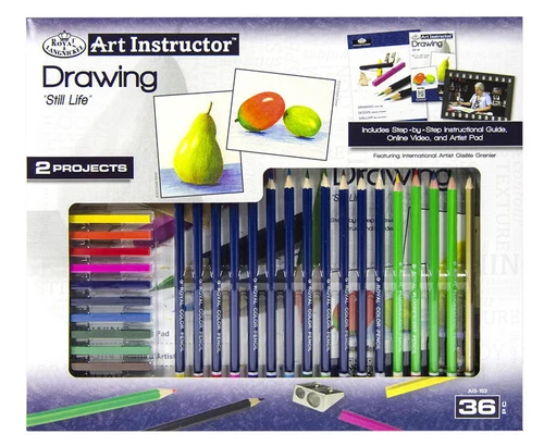 Art Instructor Still Life Drawing Set 36 pieces | Swinton's Art Supply
