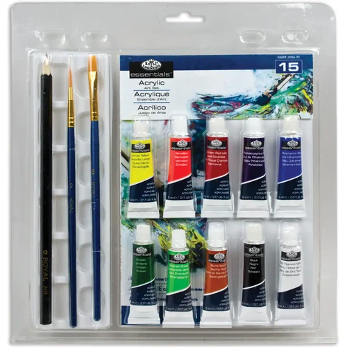 Royal Essentials Artist Pack – Acrylic – 15 Piece | Swinton's Art Supply