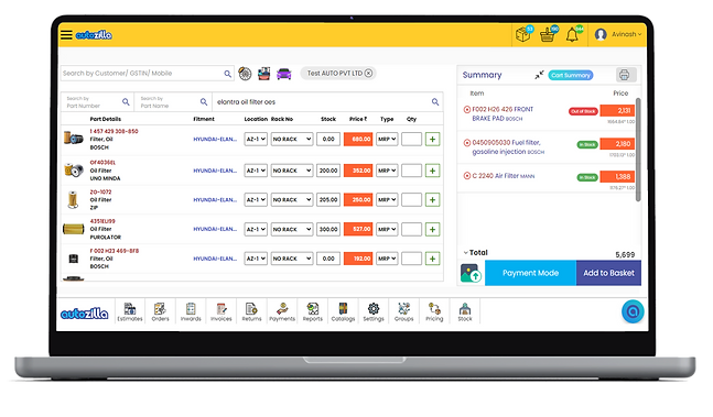 Best Automobile Spare Parts Software | Schedule Free Demo