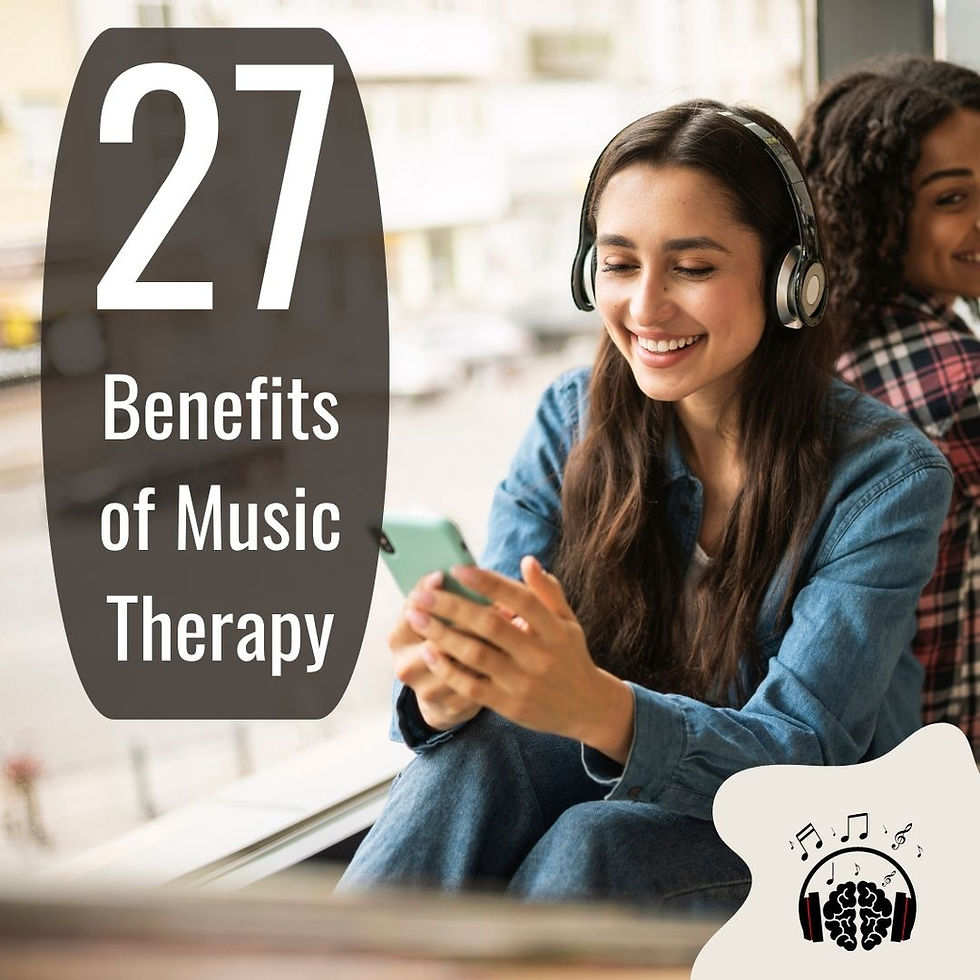 27 benefits of music therapy before you ignore it