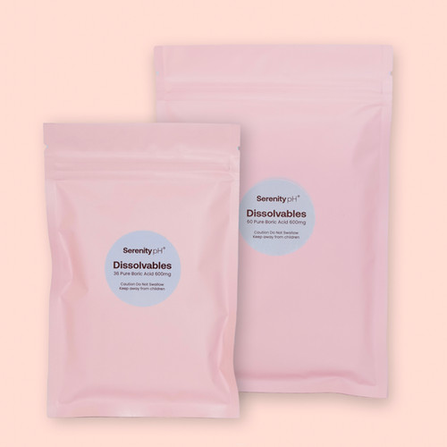 Pure Boric Acid 600mg Suppositories made in Australia.