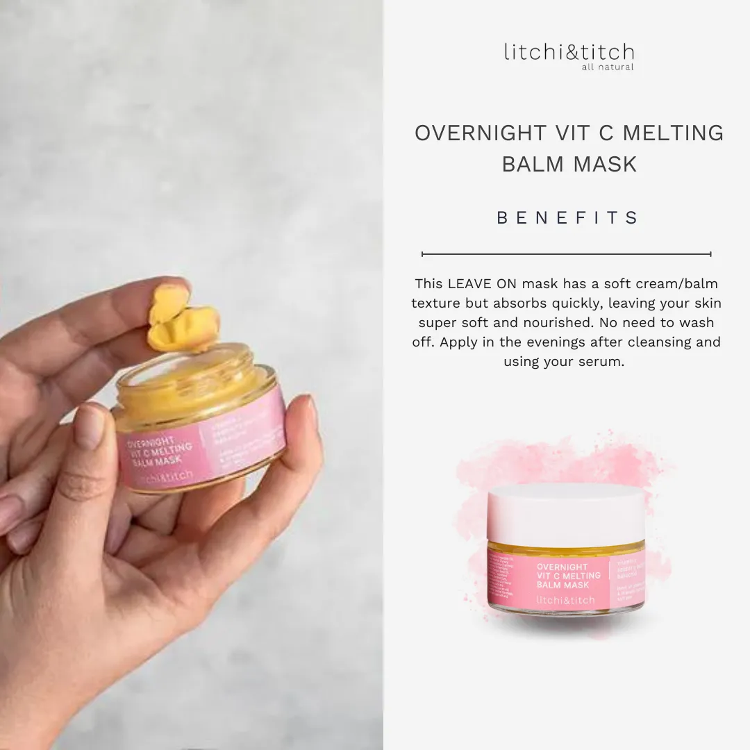 OVERNIGHT VIT C MELTING BALM MASK