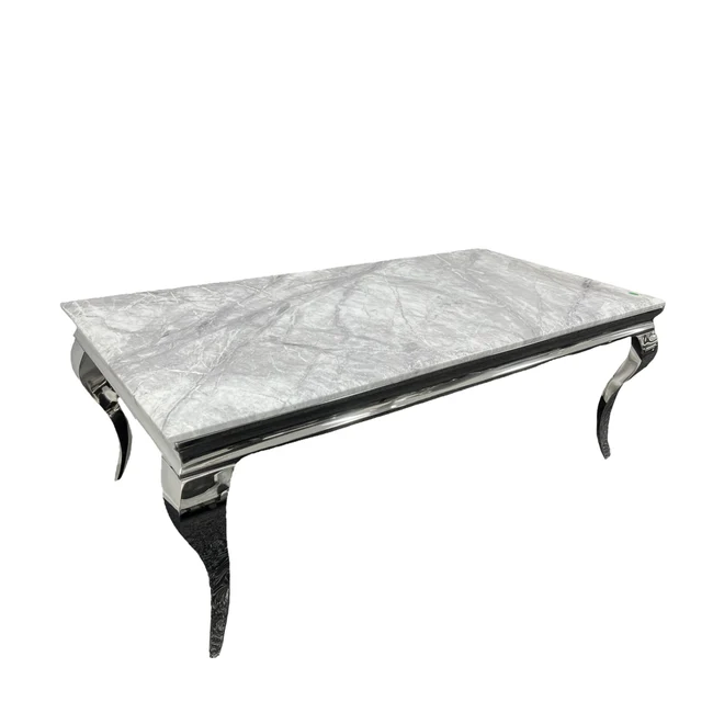 Lewis Marble Coffee Table in Grey | NCF