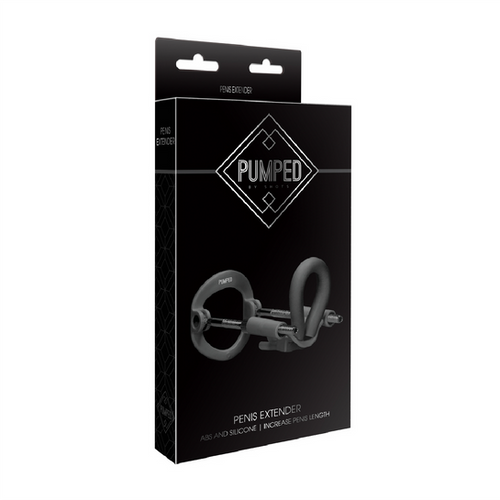 Pumped - Silicone Penis Extender - Black | JELQ2GROW