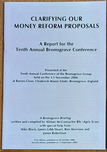 Clarifying our Money Reform Proposals | A Force For Good