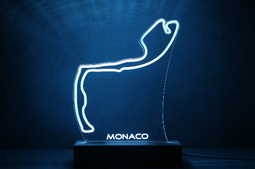 Lampe circuit de MONACO | lampe led F1 | idée cadeau formule 1 | Design ...