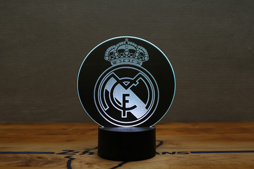 Lampe Réal Madrid | cadeau supporter | décoration football