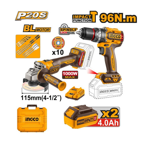 Ingco Aku set alata 2/1 COSLI241298E | Agrovojvodina