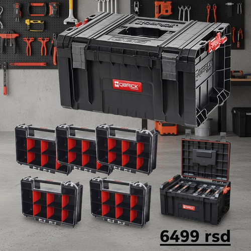 PRO TOOLBOX 2.0 + 5 SYSTEM TWO ORGANIZER MULTI QBRICK | Agrovojvodina