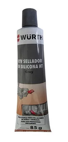 SILICONA RTV GRIS/NEGRA ALEMANA ALTA TEMPERATURA | Autopartes VW