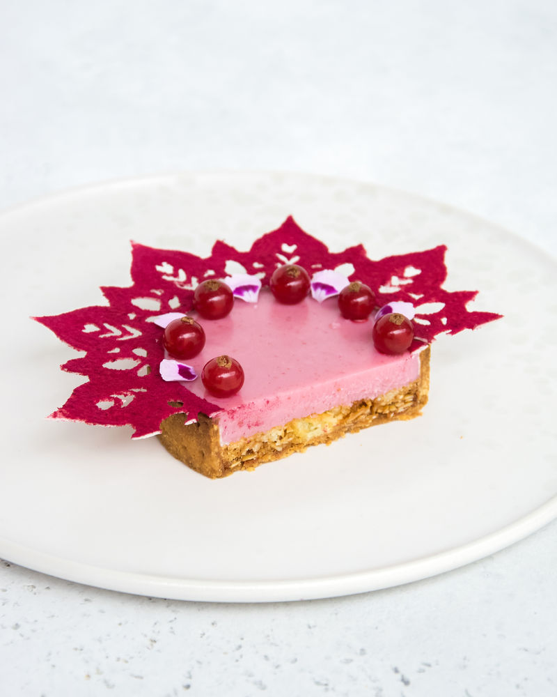 Red Currant Almond Tart