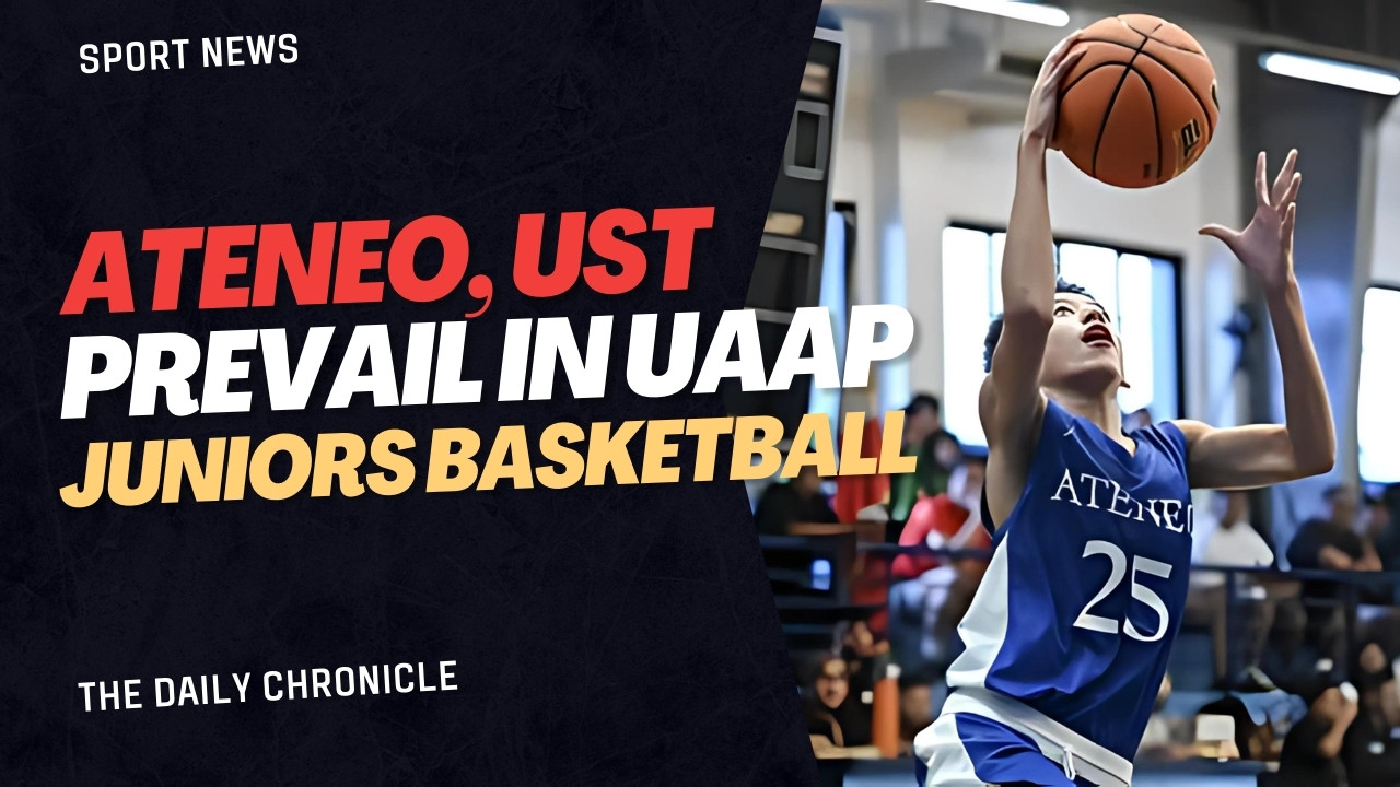 Ateneo, UST prevail in UAAP juniors basketball