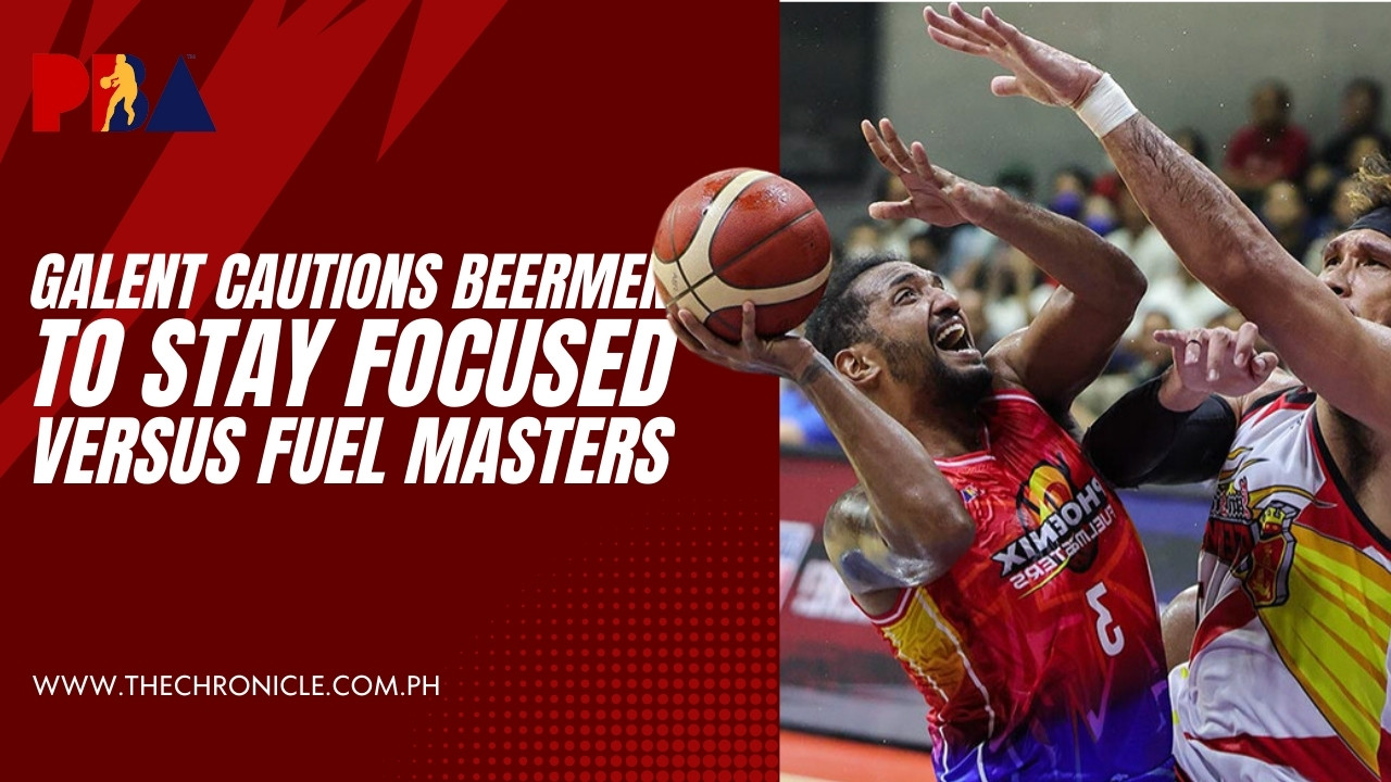 Galent cautions Beermen to stay focused versus Fuel Masters