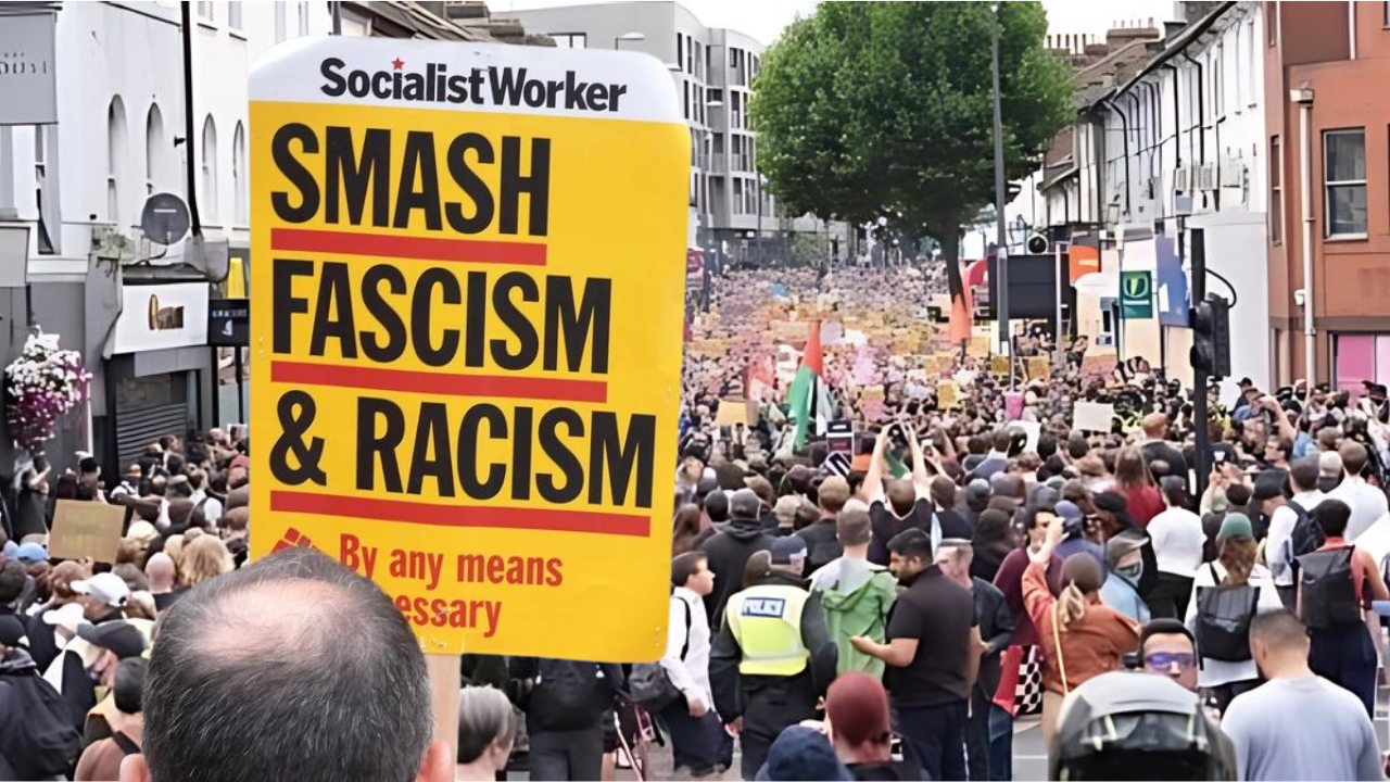Anti-racism protesters take to streets in UK
