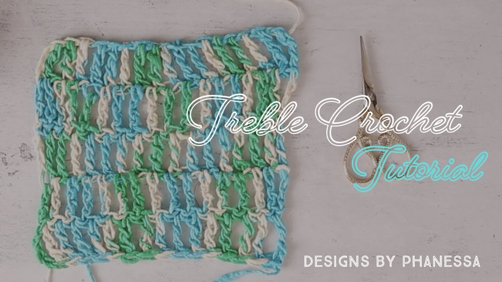 Crochet Treble (Triple) Stitch Tutorial