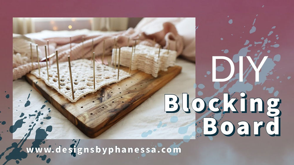 DIY Crochet Blocking Board
