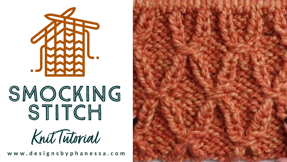 Knit Smocking Stitch Tutorial