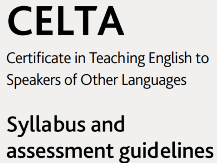 CELTA Assessment Criteria Explained: Criterion 2A