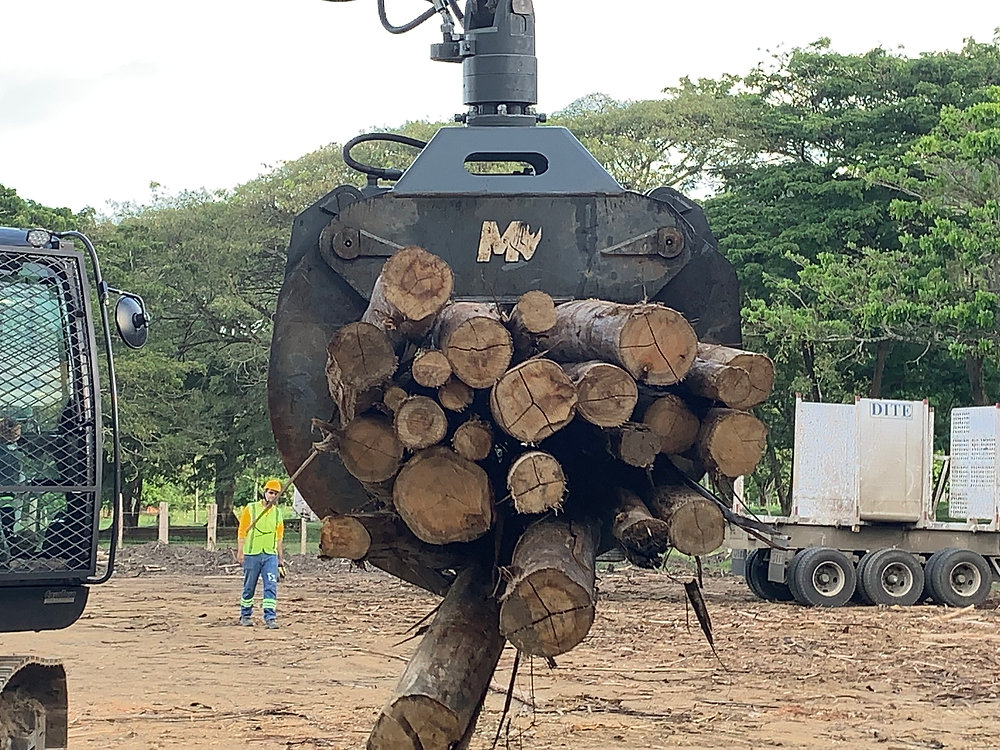 Forestry Tools | Excavator Log Grab