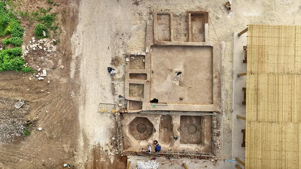 VIDEO: Vlakbij Nir Israel werd een nieuw archeologisch park geopend met ...