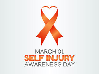 self harm ribbon