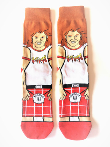 Wrestling - Roddy Piper | Sinister Footwear Socks | New Jersey