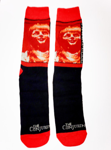 The Conjuring - Annabelle | Sinister Footwear Socks | New Jersey