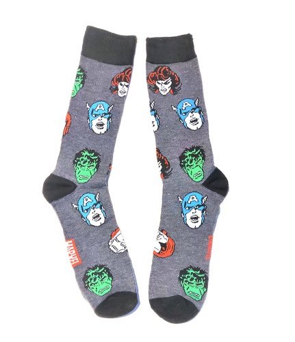 Marvel - Avengers - All Faces | Sinister Footwear Socks | New Jersey
