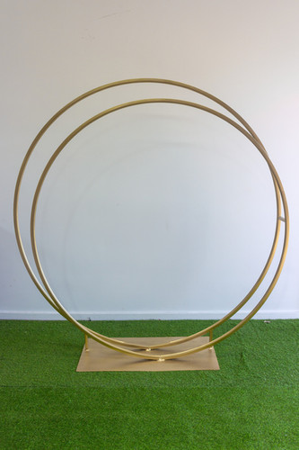 Gold Double Hoops | eternityeventhire