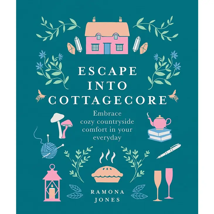 Escape to Cottagecore Hardcover Book | White Trail Club
