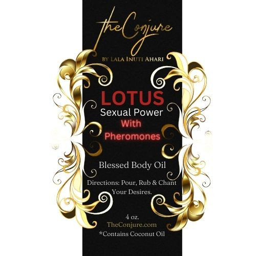 Lotus Body Oil | Sexual Power | The Conjure