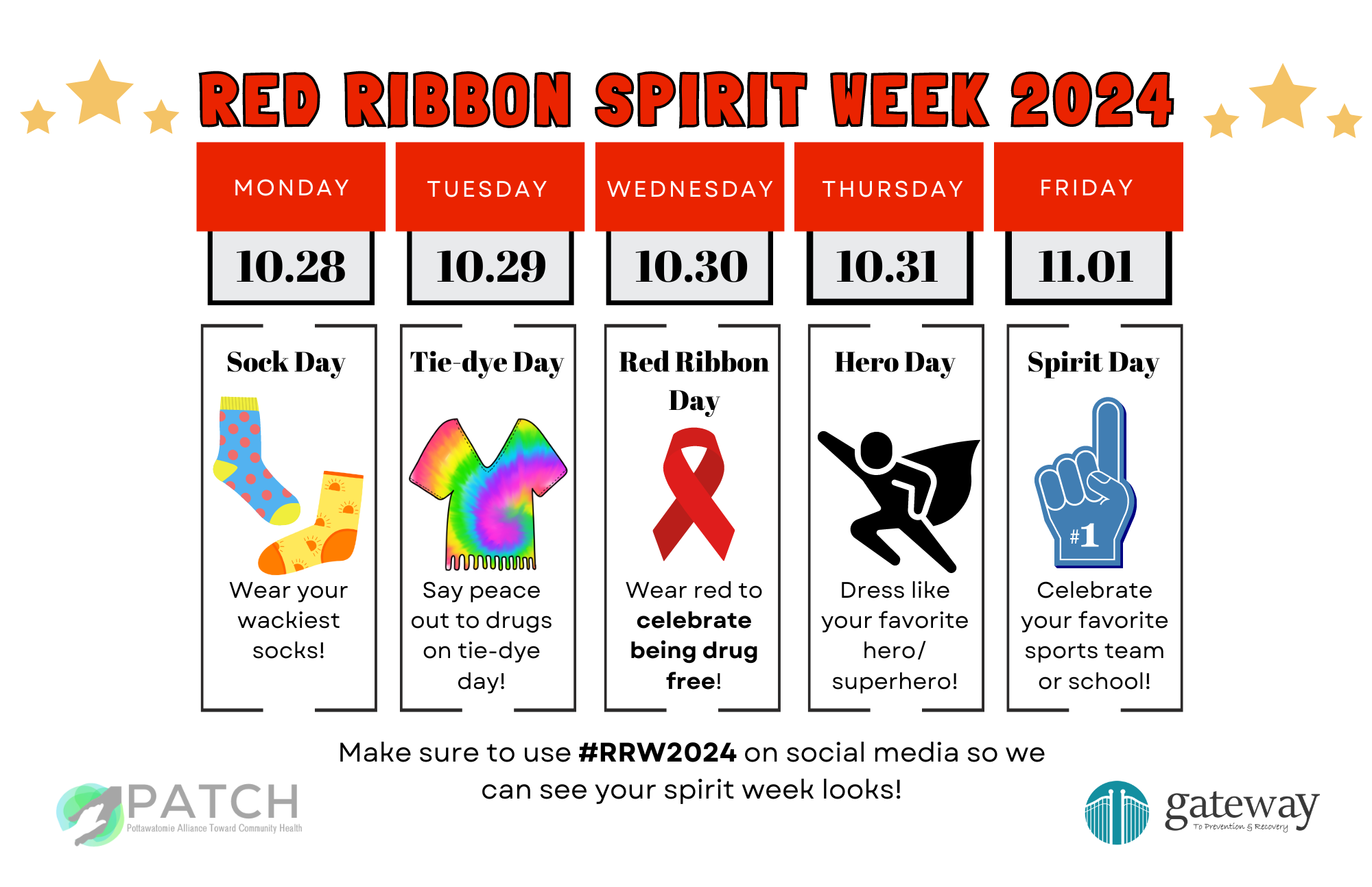 Red Ribbon Spirit Week | Gateway