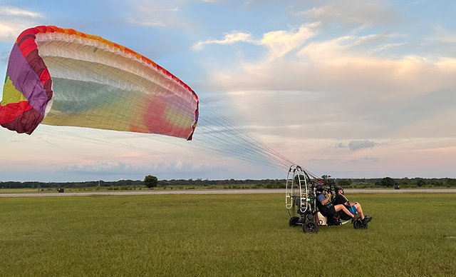 tandem paramotor experience