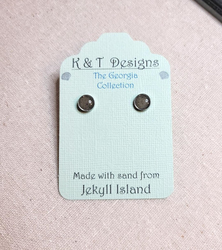 Jekyll Island Beach Sand Stud Earrings | Mysite