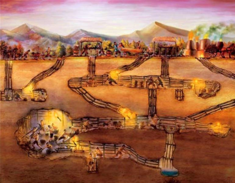 Museum Quality Mineral Specimens, Daye Copper Mine