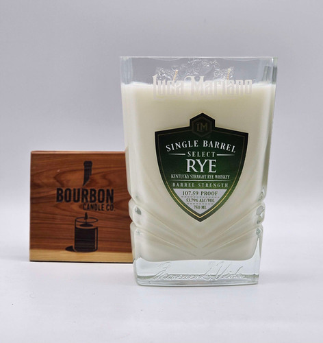 Upcycled Luca Mariano Single Barrel Select Kentucky Rye Whiskey Bottle ...