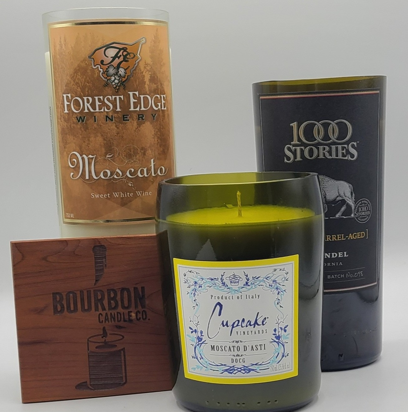 Wine Bottle Candles | Bourbon Candle Co.